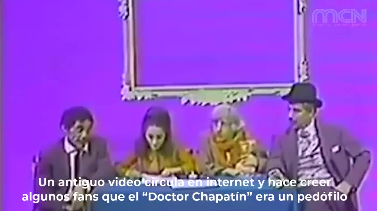 Video: El Doctor Chapatin de Chespirito y su desafortunado comentario ...
